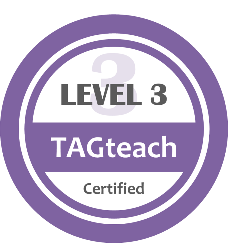 level 3 badge | TAGteach Membership and Online Courses