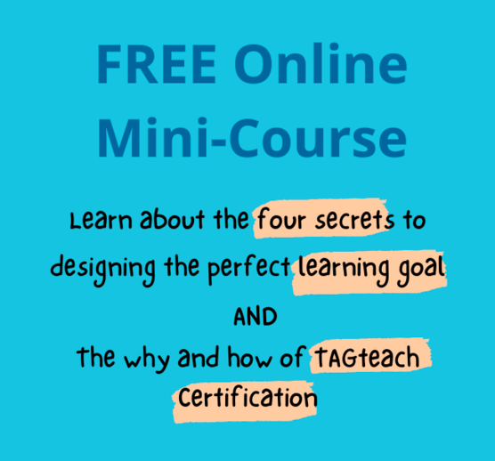 Landing Page A Learning Goals TAGteach Membership And Online Courses